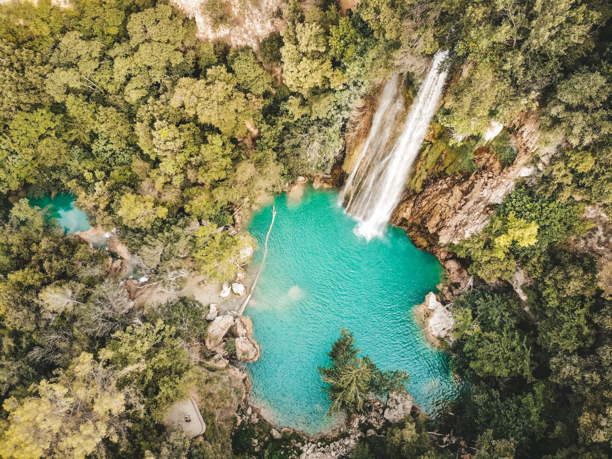 France - Visite de la cascade de Sillans